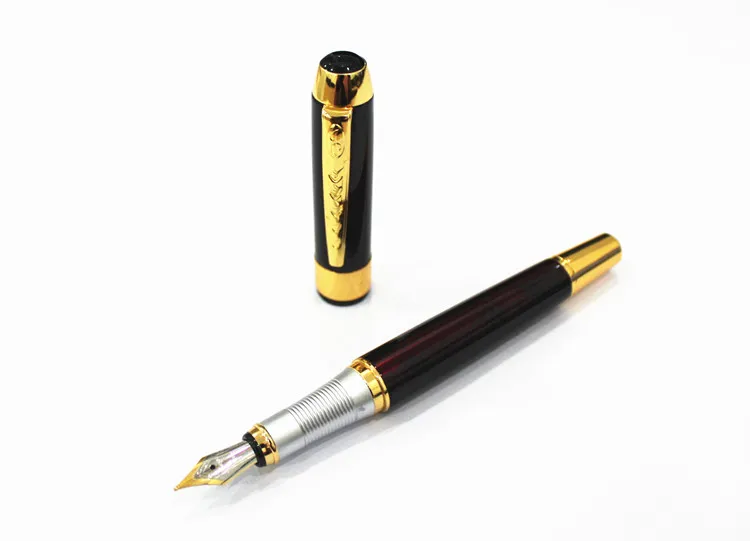 Fournitures de bureau,stylos de luxe en métal tout acier argenté 250 ...