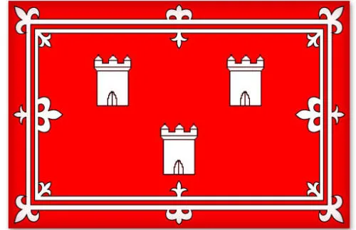 Aberdeen City Flag car bumper sticker window decal Grommets Large ...