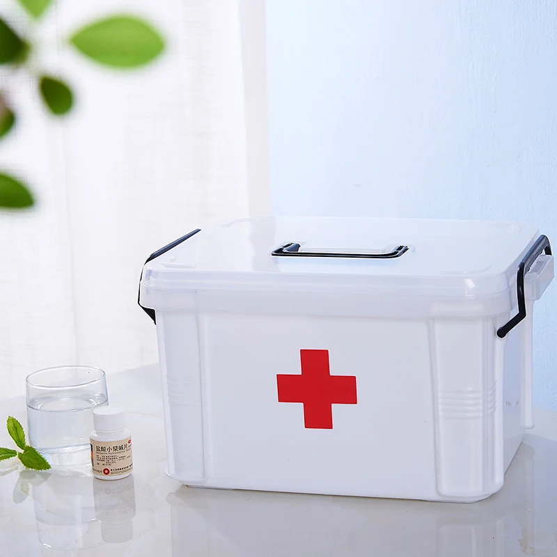 Emergency Medical Cabinet multipurpose Plastic Polypropylene White ...