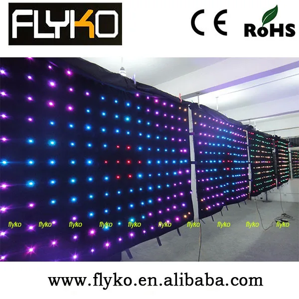Free shipping P180 2X3M led advertising flexible led vision curtain|led ...