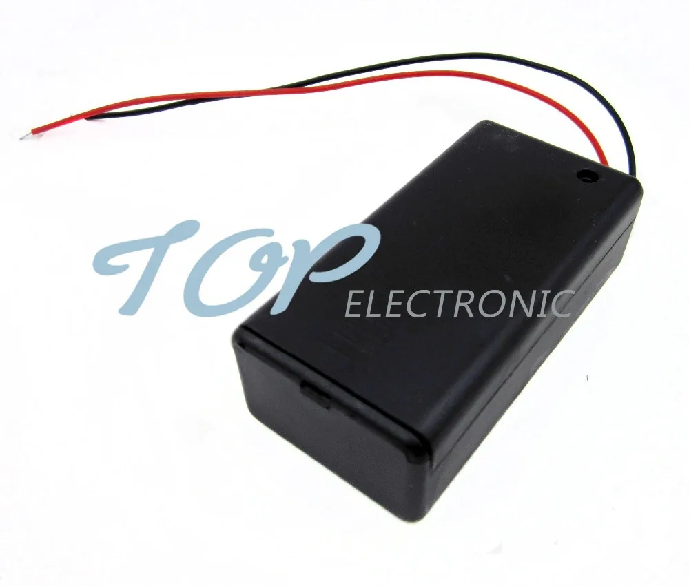 5PCS 9V Battery Holder with ON/OFF Switch 9 volt Box-in Integrated ...
