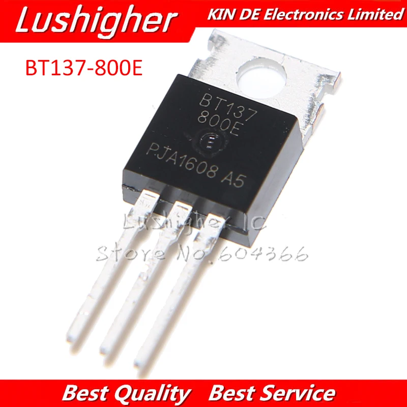 100pcs Bt137-800e Bt137-800 To220 To-220 Bt138 New Original ...