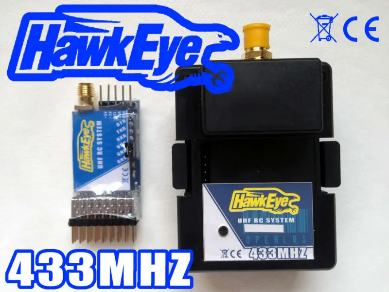 433mhz Hawkeye Openlrs Uhf System Jr/turnigy Compatible And 433mhz 9ch ...
