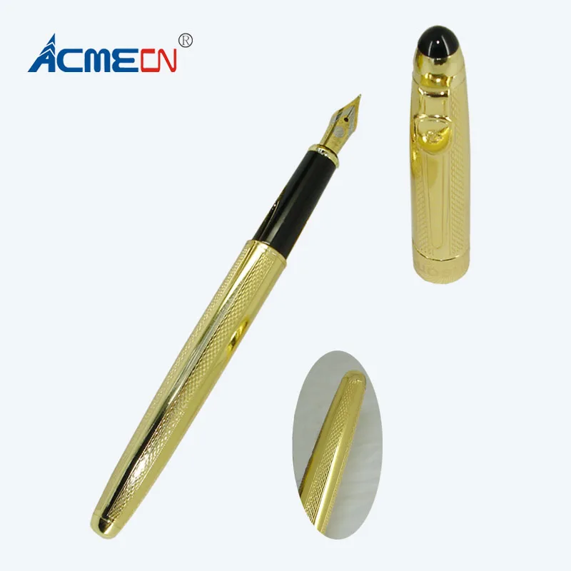 ACMECN Unique Design Drafting Gold Writing ink Pen with Mechanical ink ...