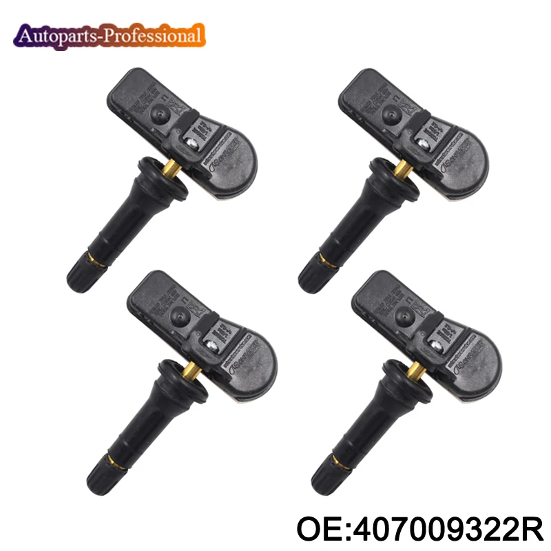 4 pcs/lot New TPMS Tire Pressure Sensor For Dacia Duster Lodgy Sandero ...