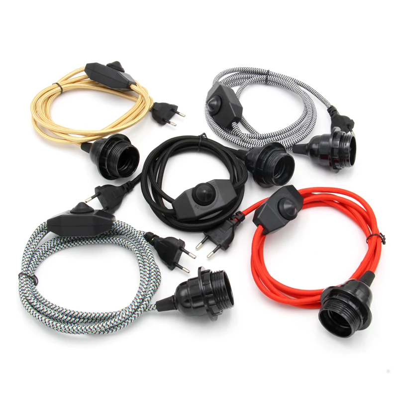 Electric Bulb Sockets With Cord