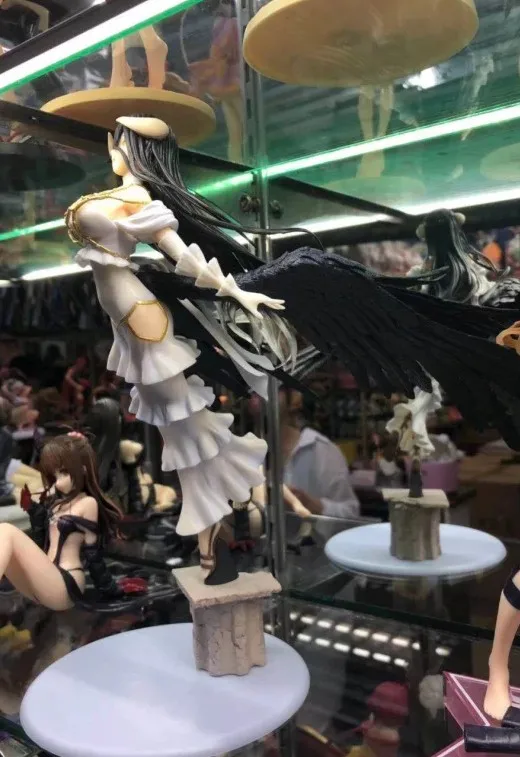 Japnese Anime Overlord Over Lord Statue Albedo Flying Action Figure PVC ...
