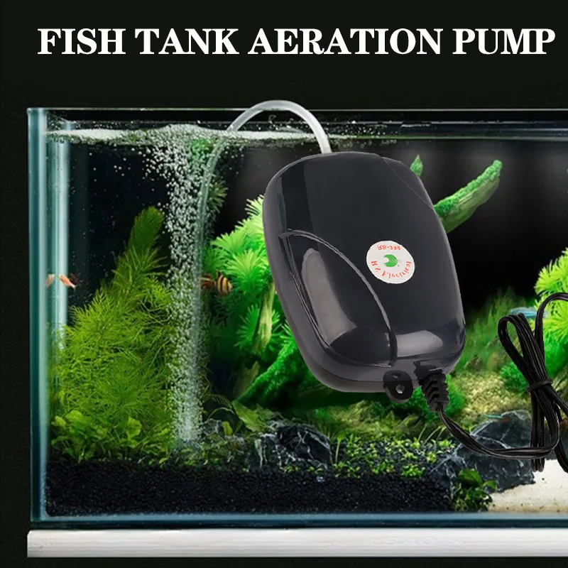 Oxygen Air Pump Oxygenating Pump Efficient 220V 3W/5W Ultra Silent ...
