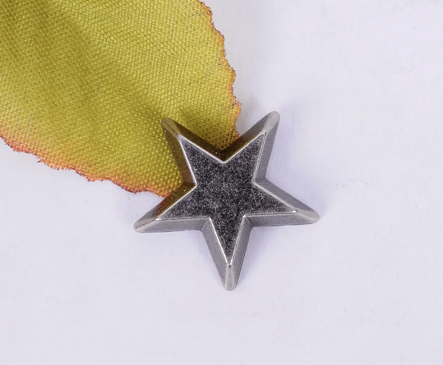 30pcs Metal Star Rivets Studs Rivet Spikes Spot Buttons Fasteners for ...
