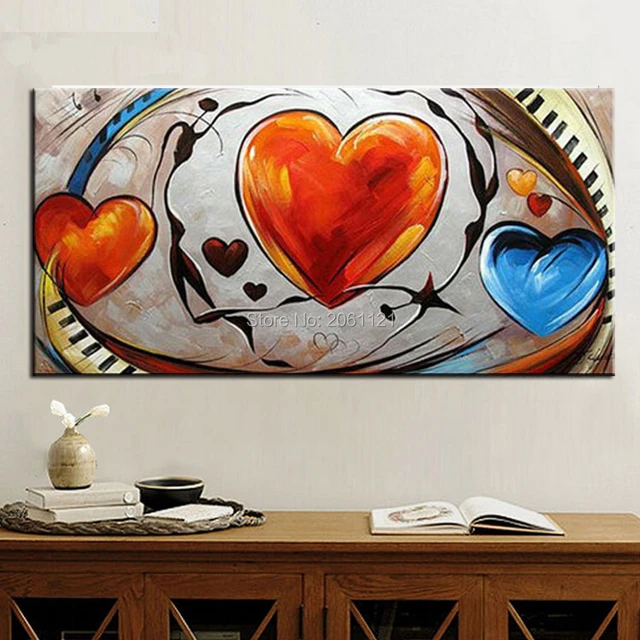 Abstract Art Love Theme