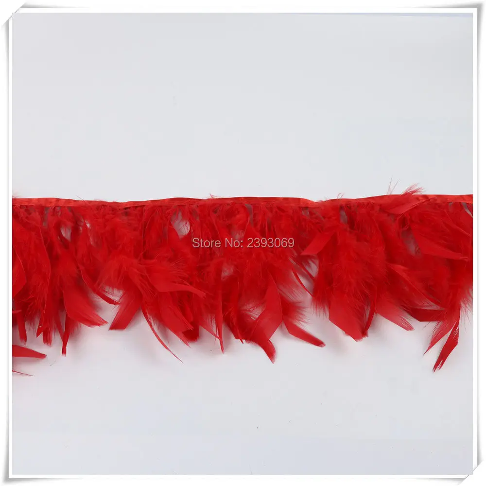 Aliexpress.com : Buy new! 1 yard red Turkish feather feather ribbon 10 ...