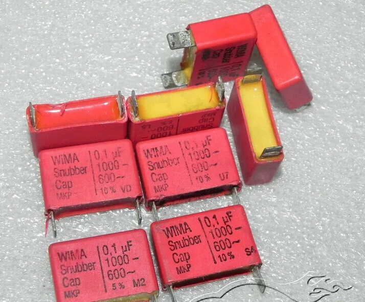 WIMA 콘덴서/WIMA 너버 캡 1000v0. 1 미크로포맷/600 볼트 100nf의 104 필름 콘덴서/대량 ...