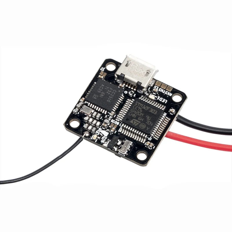 1pc Mini Stm32 F3 Flight Controller Dpeg Rgb Led Mpu 6000 Spi Gyroscope Fc For 1s Battery Frsky