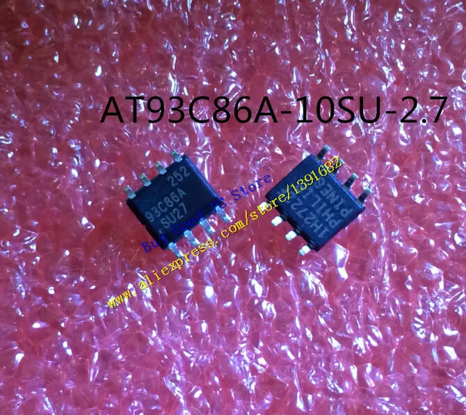 AT93C86A 10SU 2.7 93C86A10SU2.7 93C86A SOP 8 50pcs/lot Free shipping ...