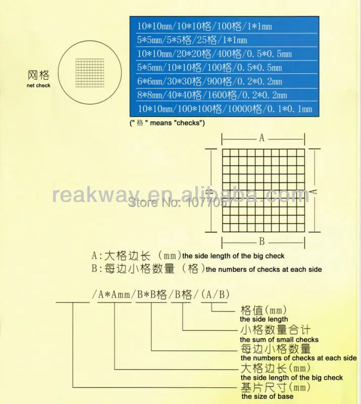 Microscope Eyepiece Reticle Calibration Slide - Microscopes - AliExpress