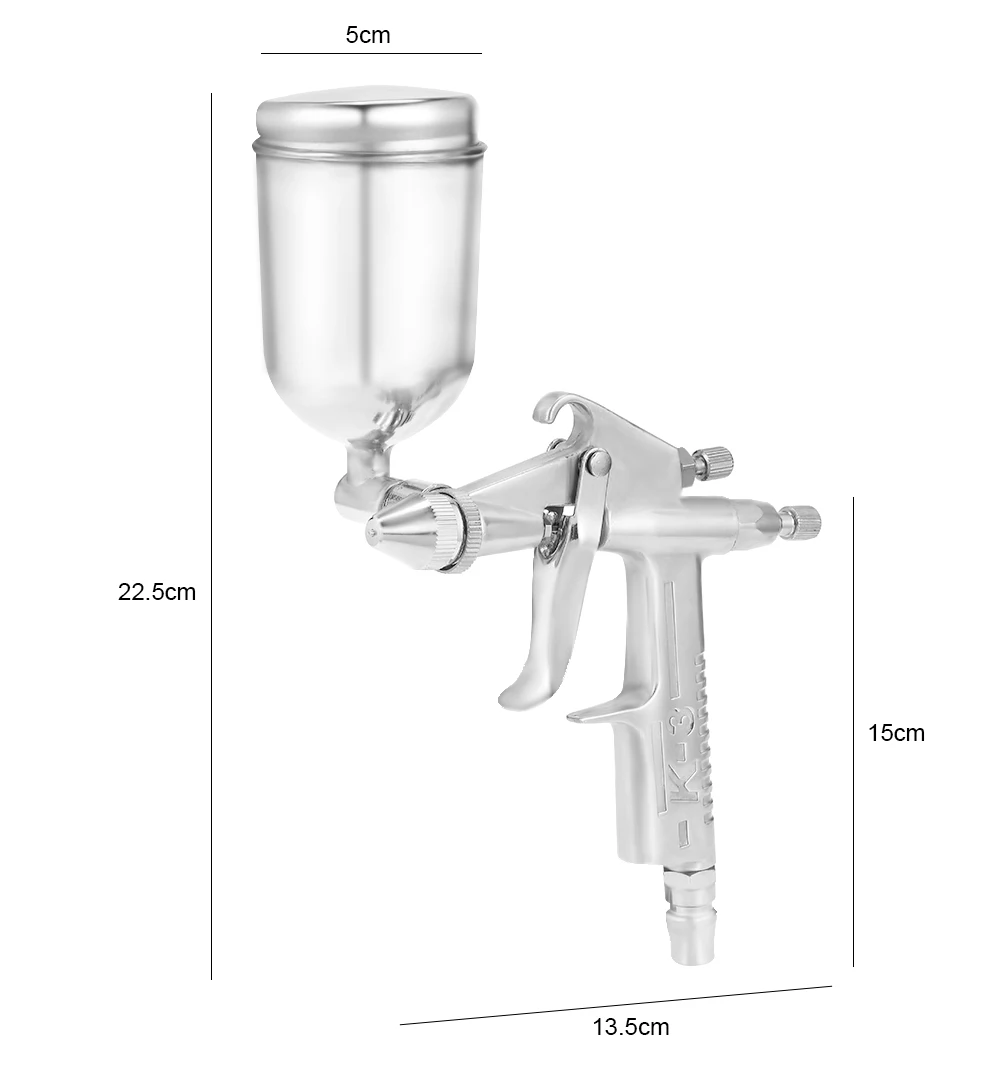 MIni Paint Sprayer Air Spray Gun Auto Car Detail Touch Up Sprayer ...