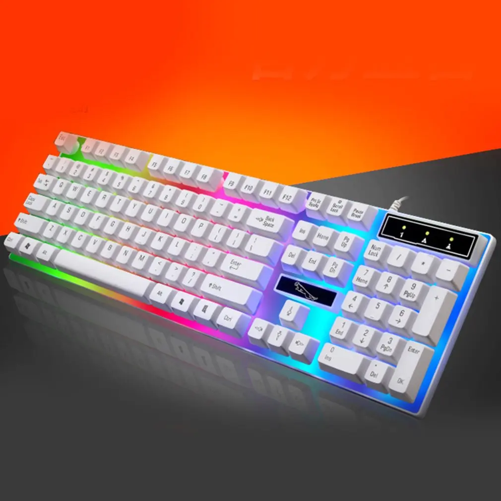 G21 USB Wired Mechanical Suspended Keyboard led Colorful Backlight ...