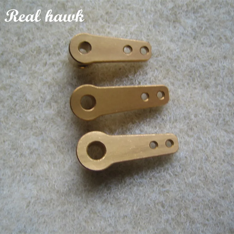 2 pcs/lot Single metal steering arm drive arm DIY RC toy model steering ...
