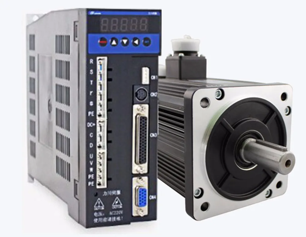 3phase-220V-1300w-1-3kw-5N-m-2500rpm-130mm-AC-servo-motor-drive-kit ...