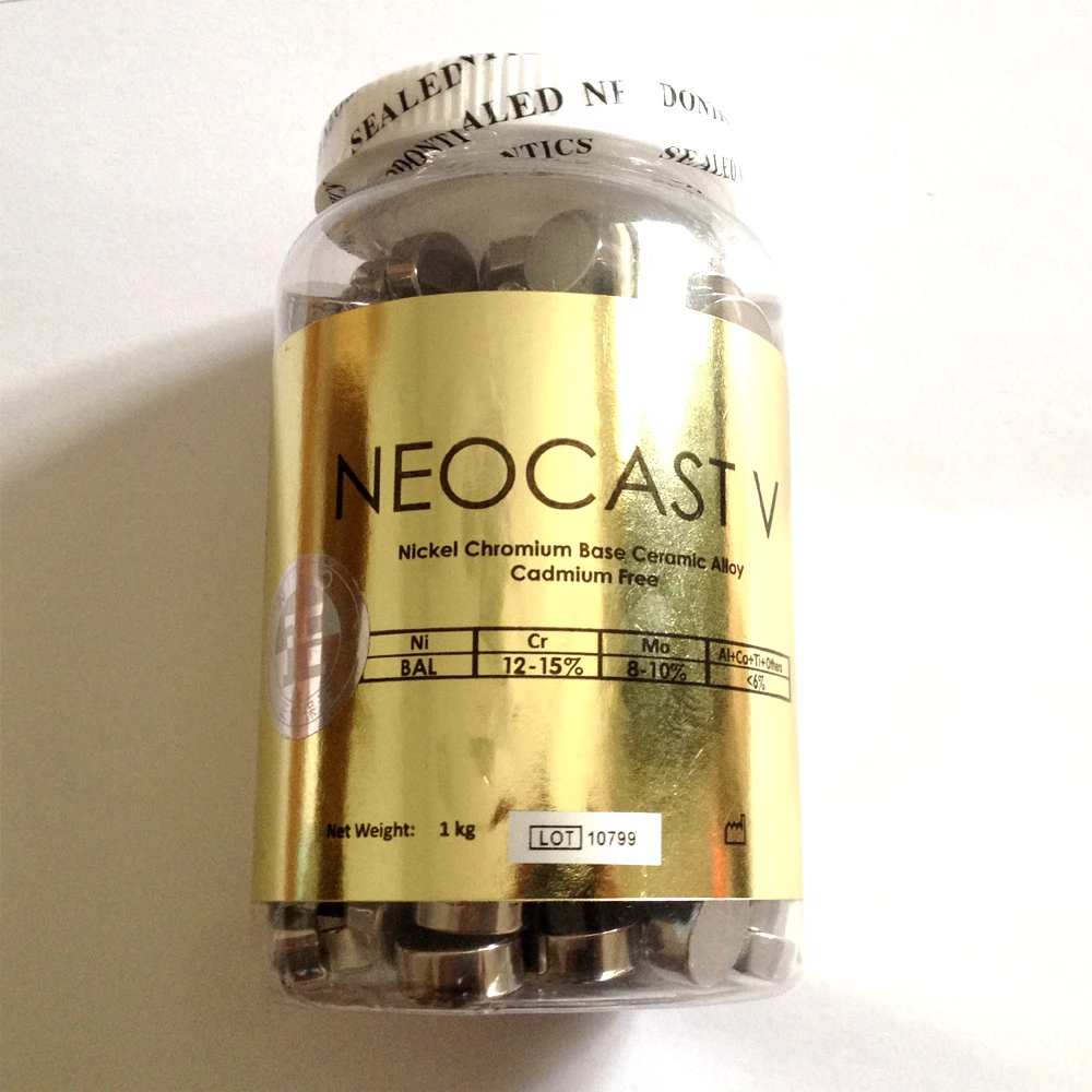 Dental Lab Technician Materials Neo Cast V Alloy /KC Metal For Ceramics ...
