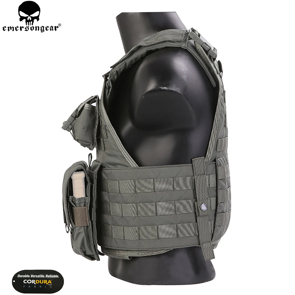 EMERSONGEAR USMC SPC Scalable Plate Carrier Modular Molle Airsoft ...