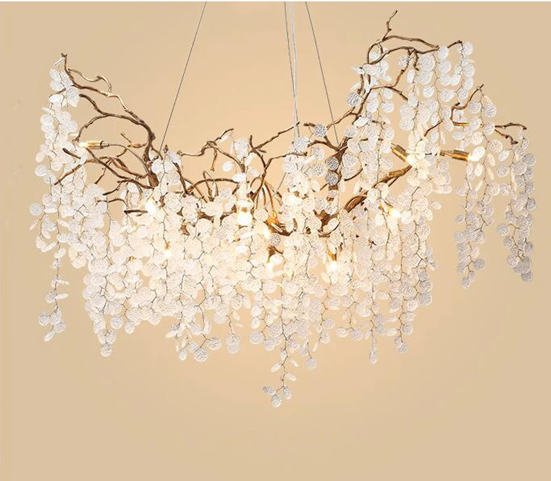 Phube светильник ing БОЛЬШИЕ ХУДОЖЕСТВЕННЫЕ медные люстры с ветками ...