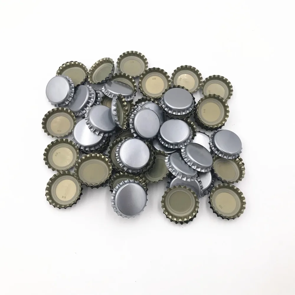 Buy 100pcslot Beer Bottle Cap Beer Lid For Diy Homebrew Beer Tool From