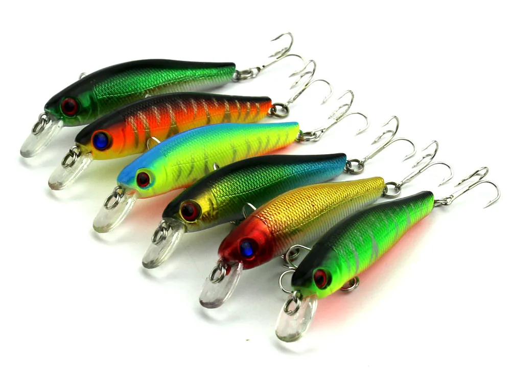 Popular-6pcs-85mm-Minow-lure-Minnow-Hard-Bait-Fishing-lures-fishing ...