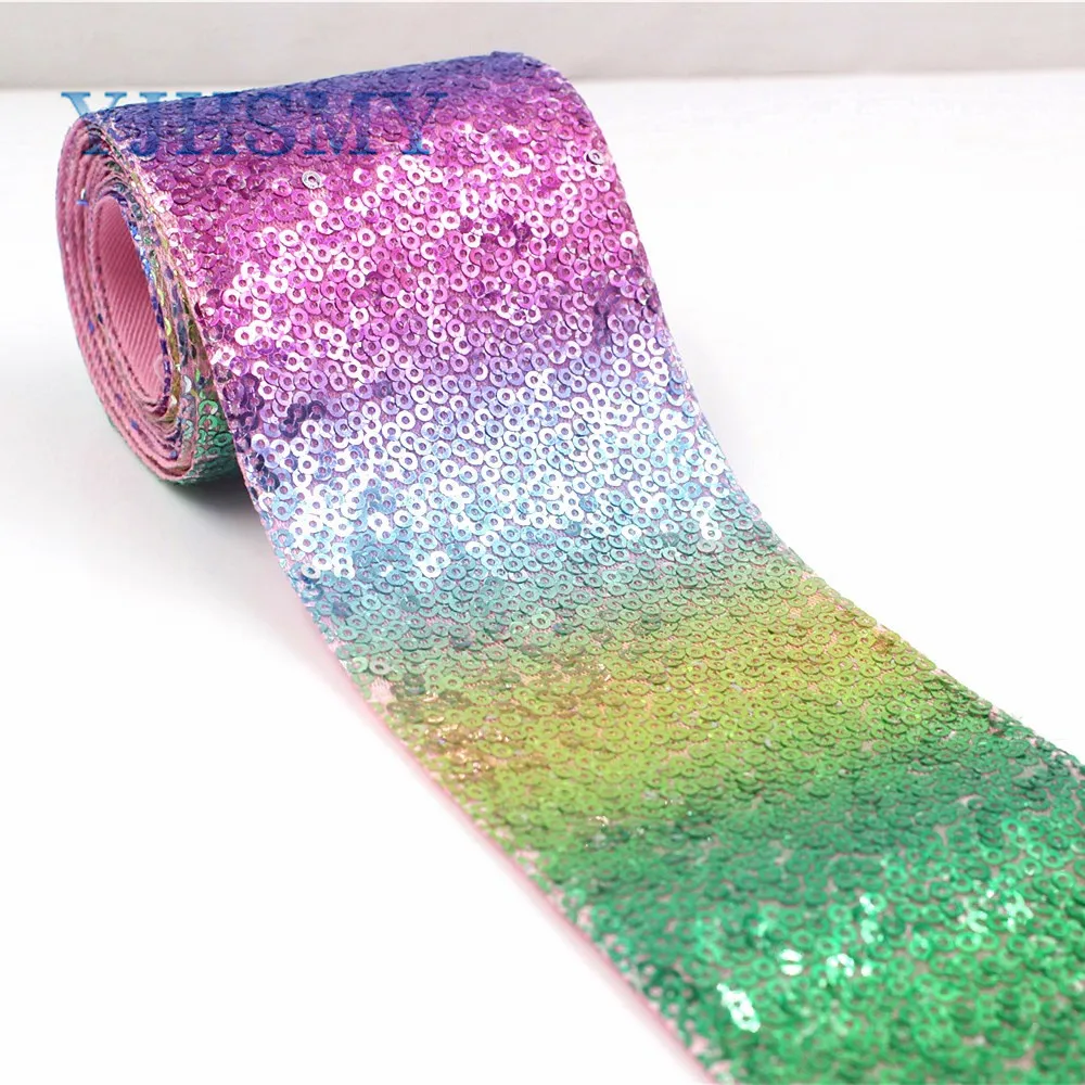 YJHSMY G 18930 1297,75mm,2yards Colorful Flash sheet Ribbons,Wedding ...