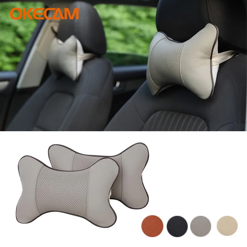 OKECAM 2x Car Pillow Neck Headrest For Nissan Qashqai J11 J10 Juke ...