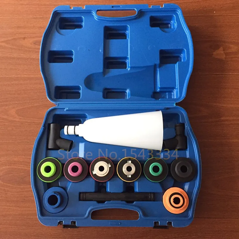 Car Topping Up Engine Oil Funnel Set 12PCS Universal Spillproof Oil ...