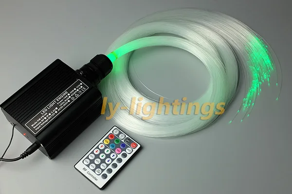 fiber optic light kit decoration optical fiber celing light RGBW LED ...