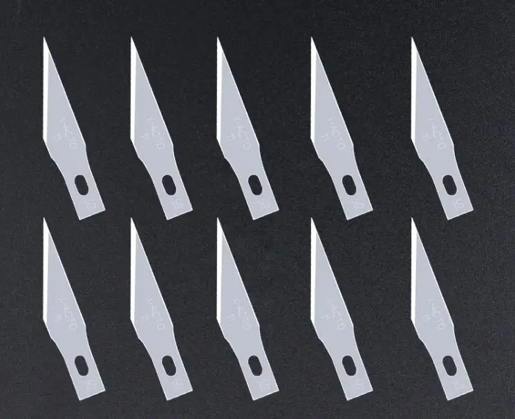 10 Blades Craft Artwork Cutting Knife DIY Carving Knife Stencil Scoring ...