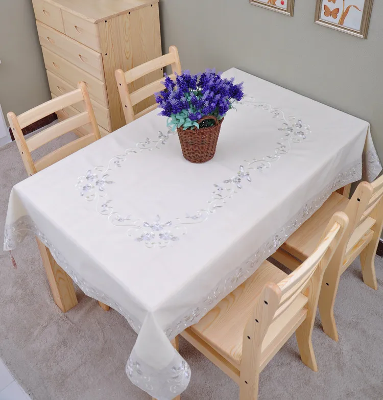Embroidery Oblong Tablecloth Size 135x175cm 52x69 in Tablecloths From embroidery-oblong-tablecloth-size-135x175cm-52x69-in-tablecloths-from