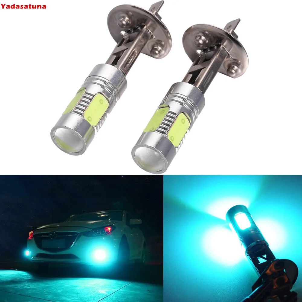 2pcs 7.5w White/red/amber/blue/ice Blue/purple H1 H3 For Vehicle Car ...