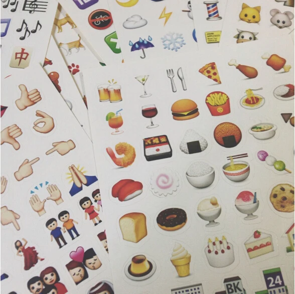 Купить Заготовки японских смайликов 912, 19 описание, съёмные наклейки ...