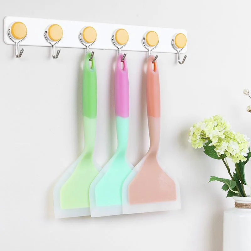 Eco Friendly Non stick Turners Food Lifters Silicone Spatulas Meat Egg ...