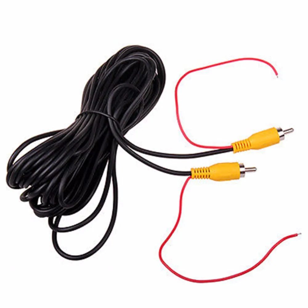 5mm Jack 1.5 Meters DC/AV Car Power Cable& 20 Meters RCA Video Cable ...