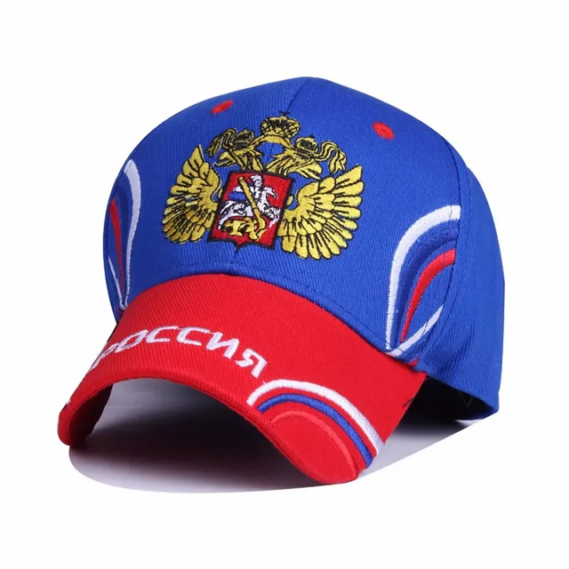 Cotton Russia National Emblem Embroidery Snapback Caps Unisex Baseball ...