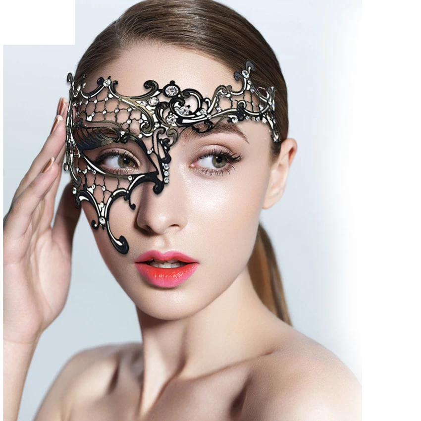 Phantom Filigree Resin Laser Cut Venetian Masquerade Mask for Women ...