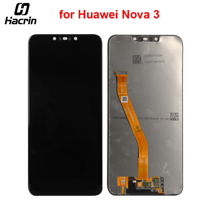 for Huawei Nova 3 LCD Display + Touch Screen Digitizer Assembly ...