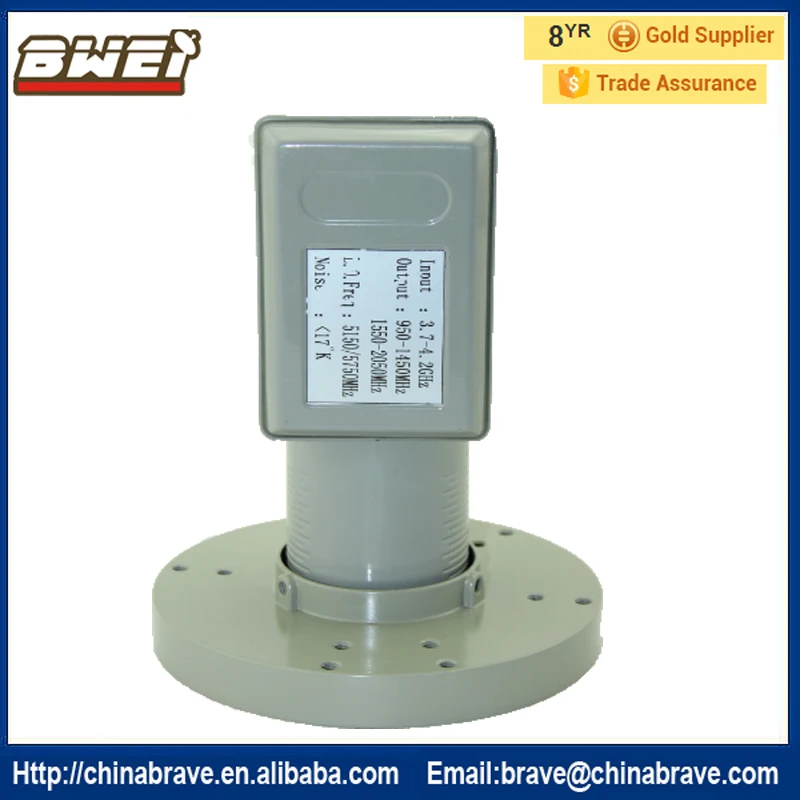 C Band Lnb In Satellite Tv Receiver Digital Hd Satellite Single Output ...
