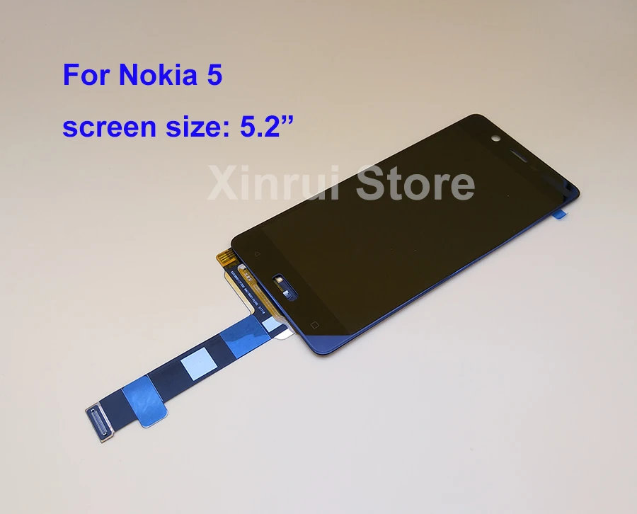 Original LCD For Nokia 3 Nokia 5 Black Color With Touch Glass Digitizer ...