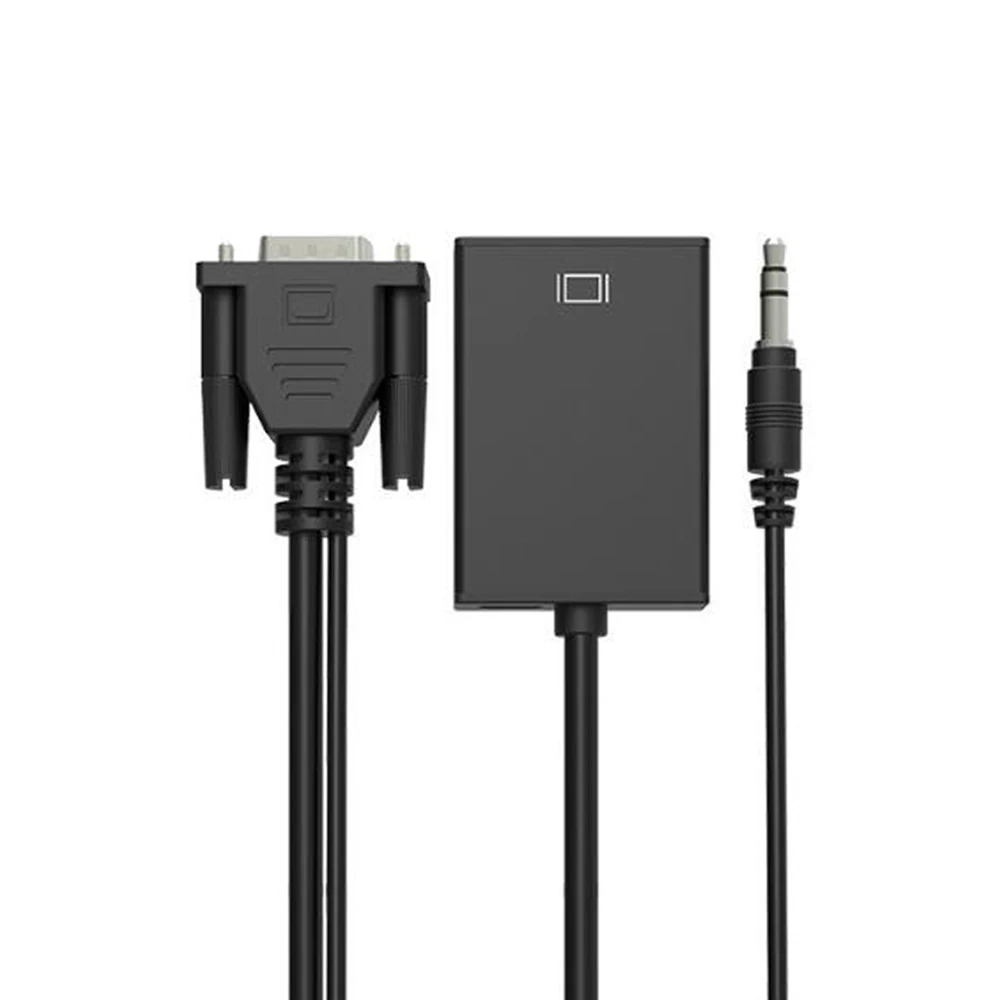 Full Hd 1080p Vga Male To Female Hdmi Audio Video Cable Adapter ...