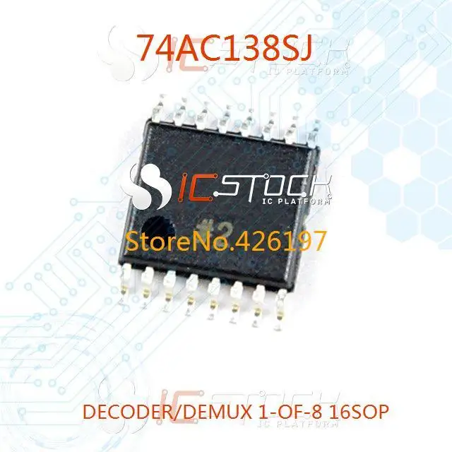 Free Shipping 74AC138SJ DECODER/DEMUX 1 OF 8 16SOP AC138 74AC138 30PCS|shipping boxes with ...