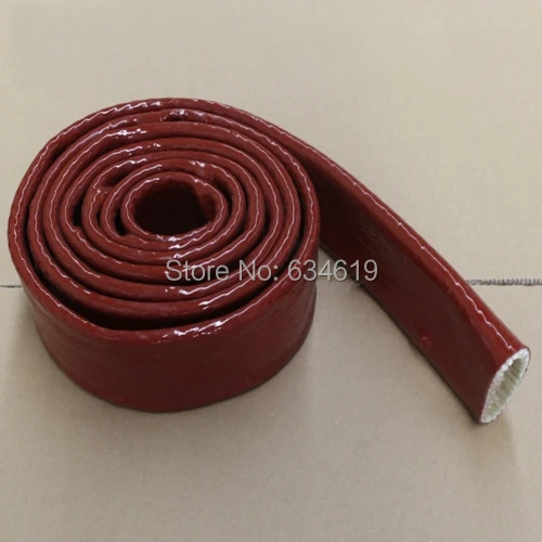 100mm Wire And Cable Protection Silicone Fiberglass Casing Fire ...