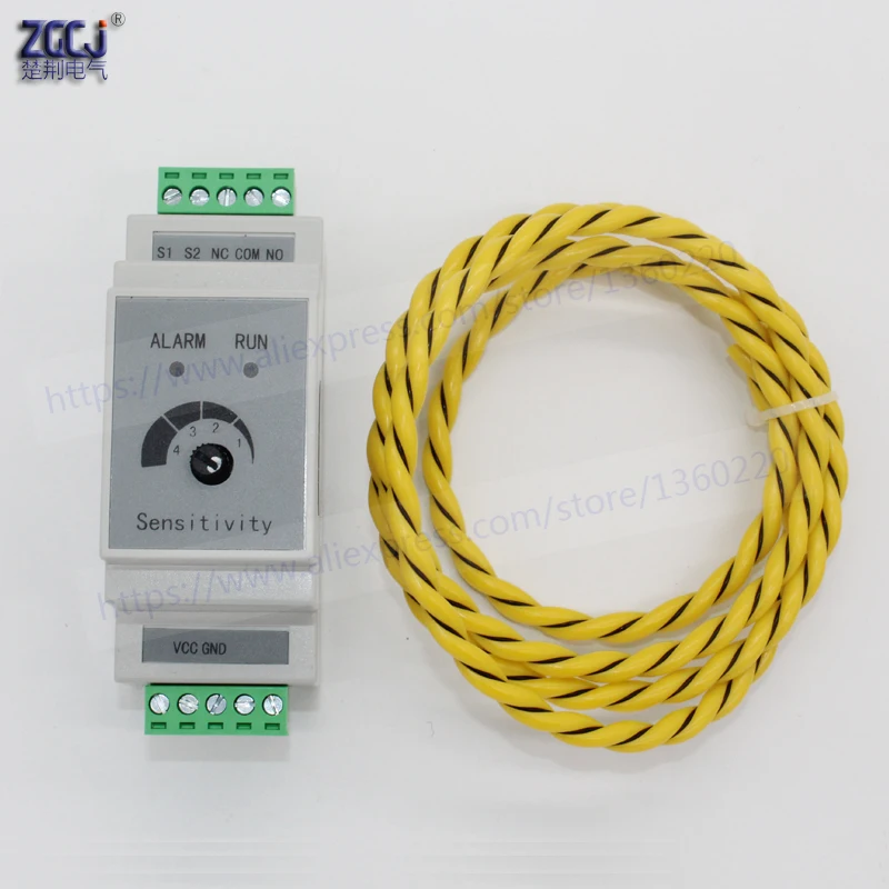 35mm-Din-liquid-Water-Leakage-Detector-with-1m-sensor-wire-water-switch ...