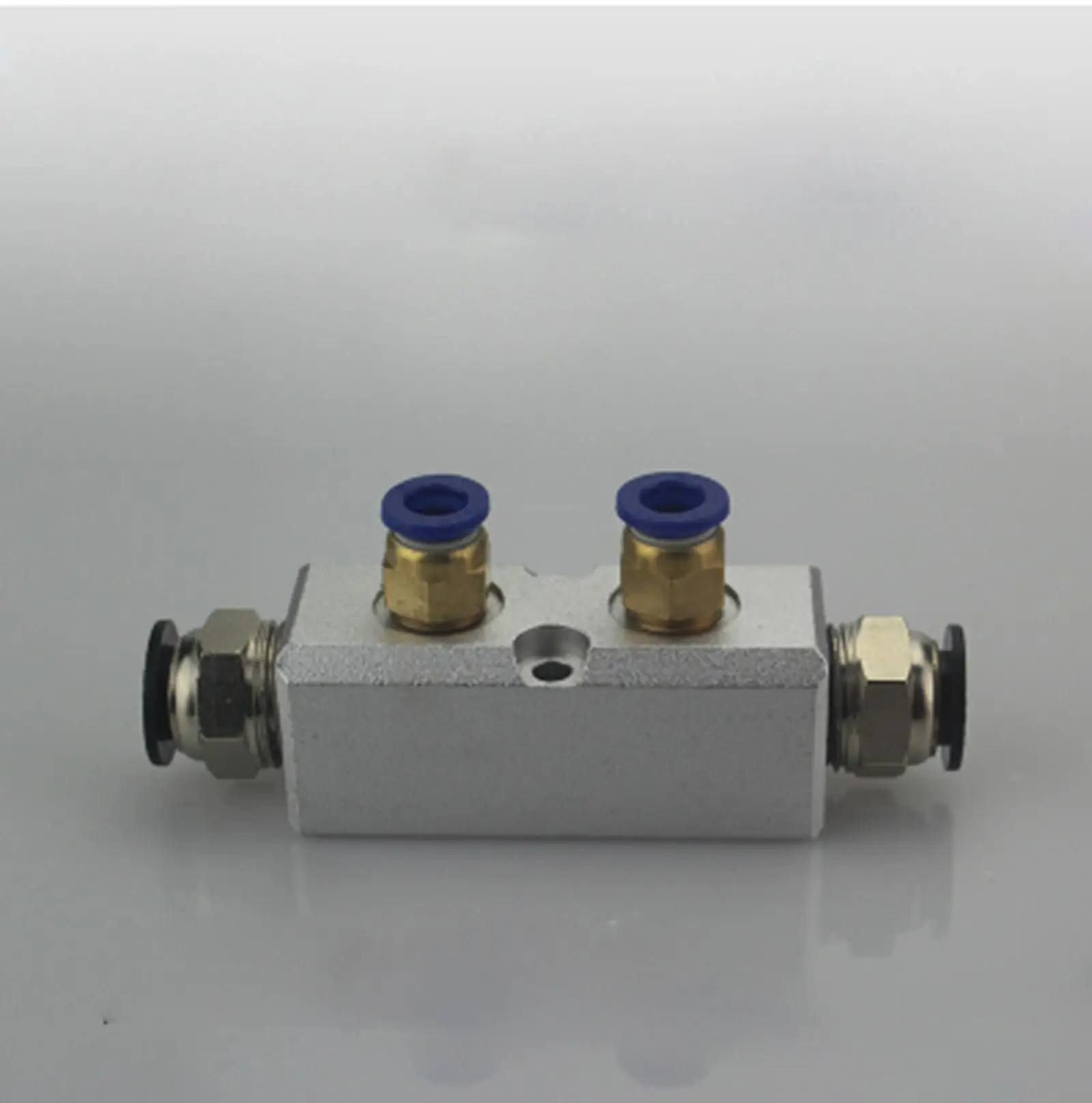 A Kit 30x30mm 2 Way Pneumatic Air Manifold Splitter With Push Fit ...