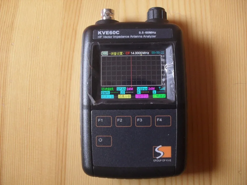 HF Antenne Analyzer Vector Network Analyzer Antenne Tester KVE60C Kurze ...