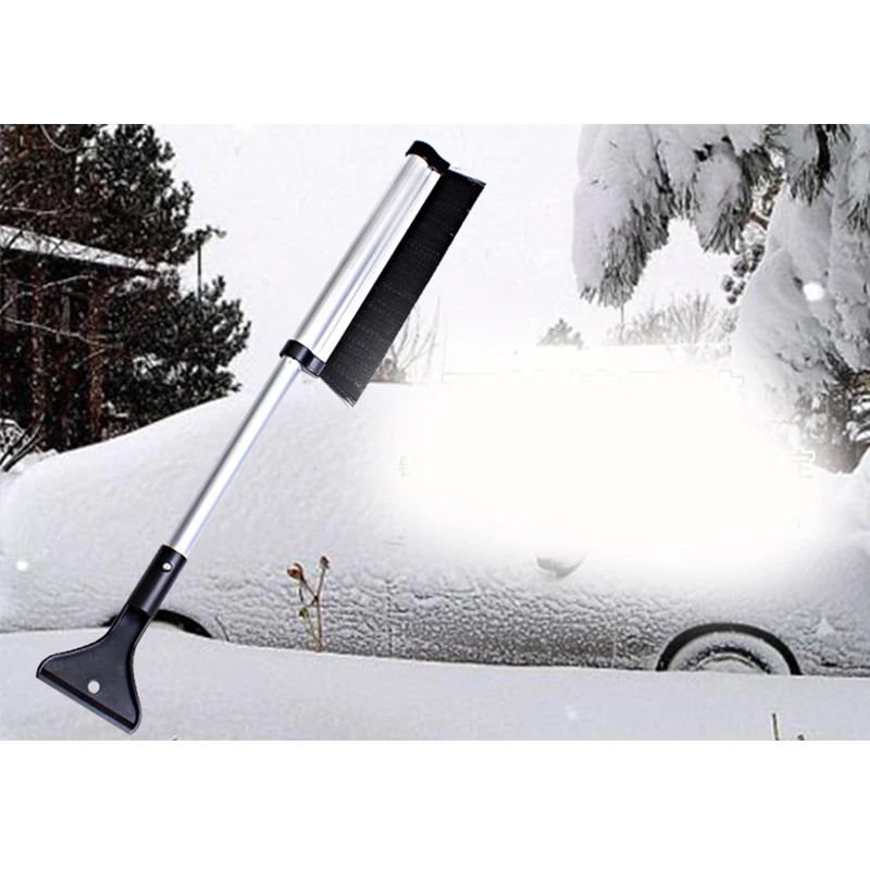 Universal Extendable Telescopic Ice Scraper And Snow Brush Extends From ...